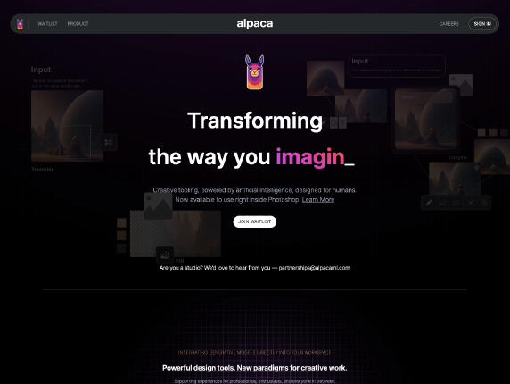 Alpaca is AI Driven Design Tool - Blogwings