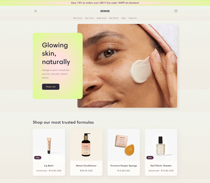 Download Sense Shopify Store Theme - Blogwings