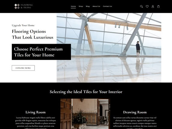 Best Flooring and Tiling WordPress Theme - Blogwings
